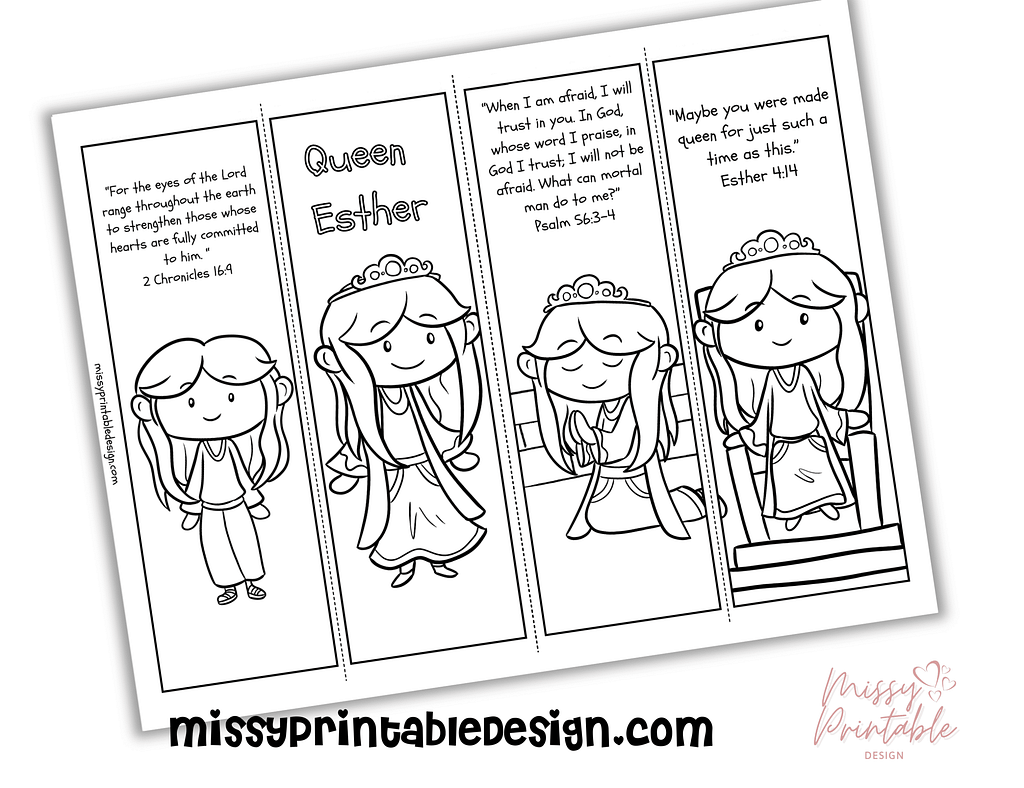 Free Queen Esther Printables - MissyPrintableDesign