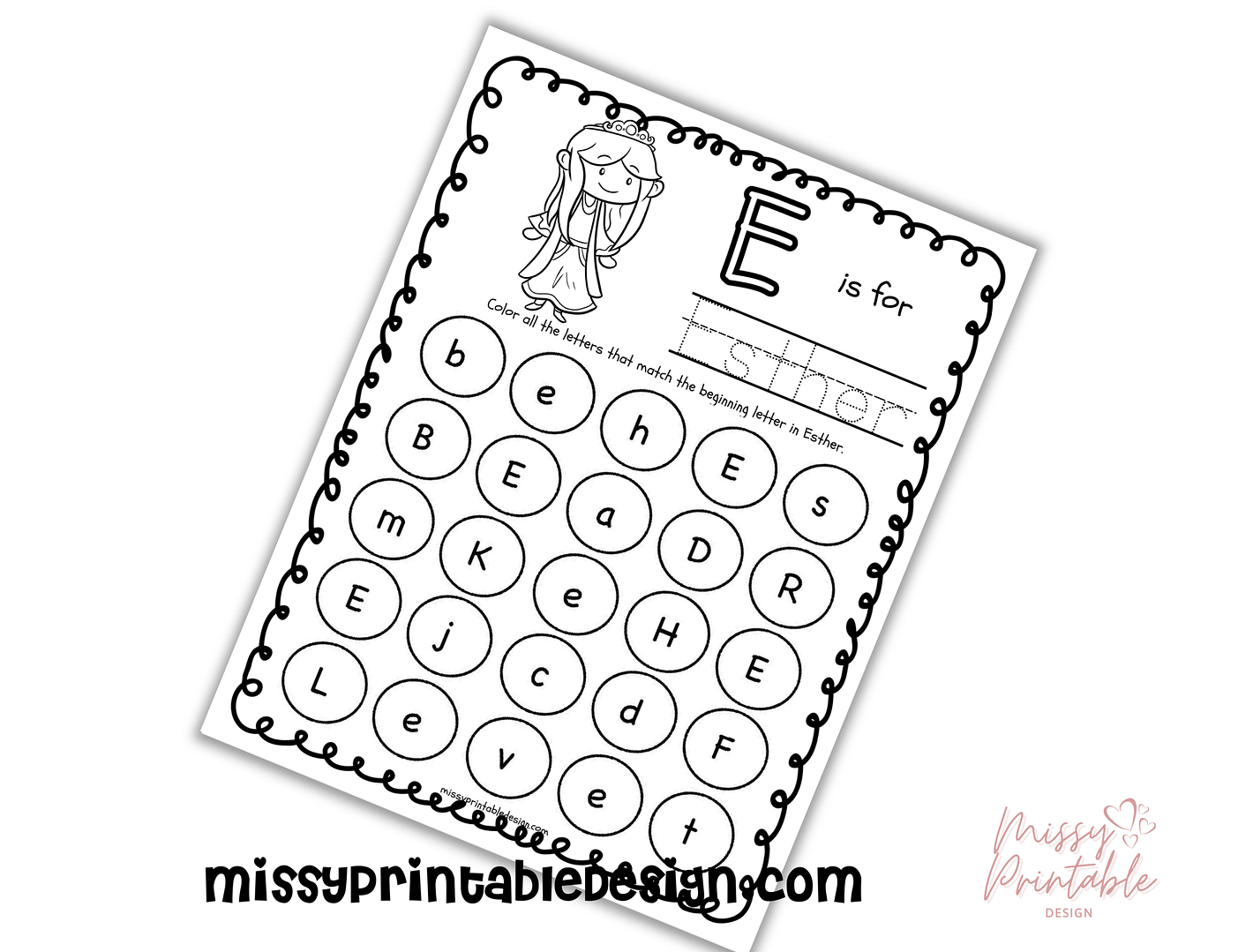 Free Queen Esther Printables - MissyPrintableDesign
