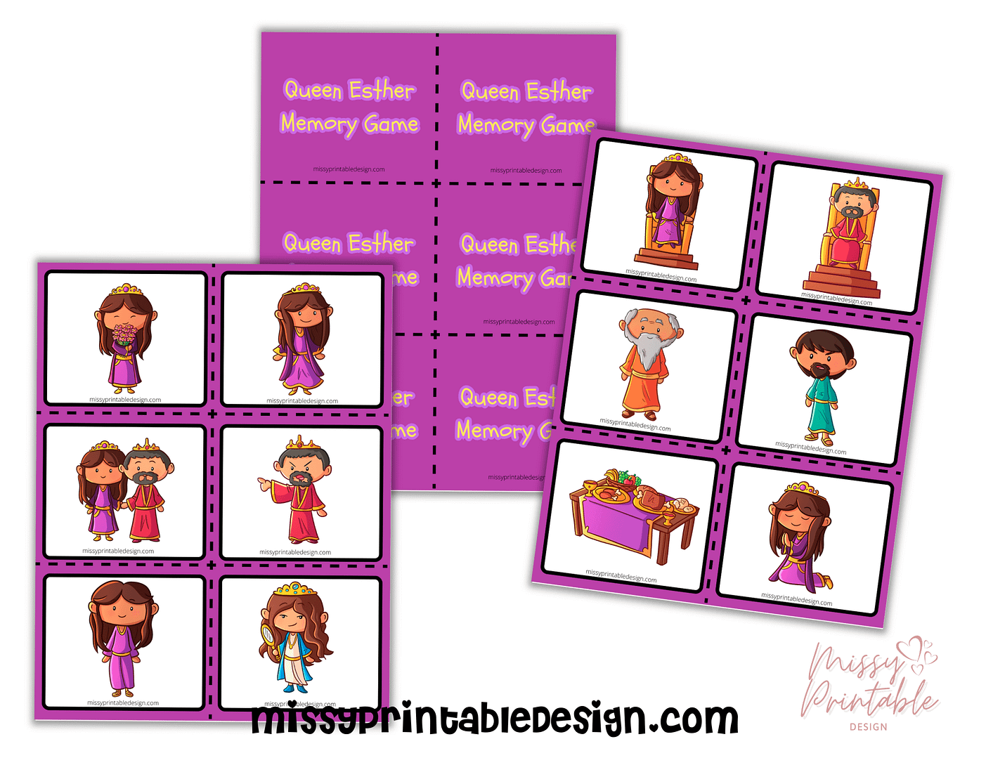 Free Queen Esther Printables - MissyPrintableDesign