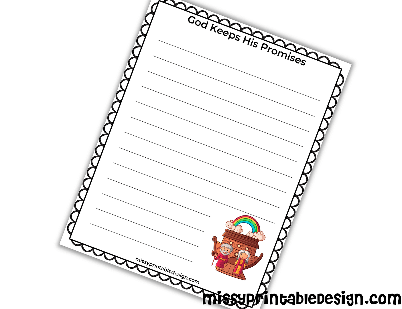 Free Noah’s Ark Printables - MissyPrintableDesign