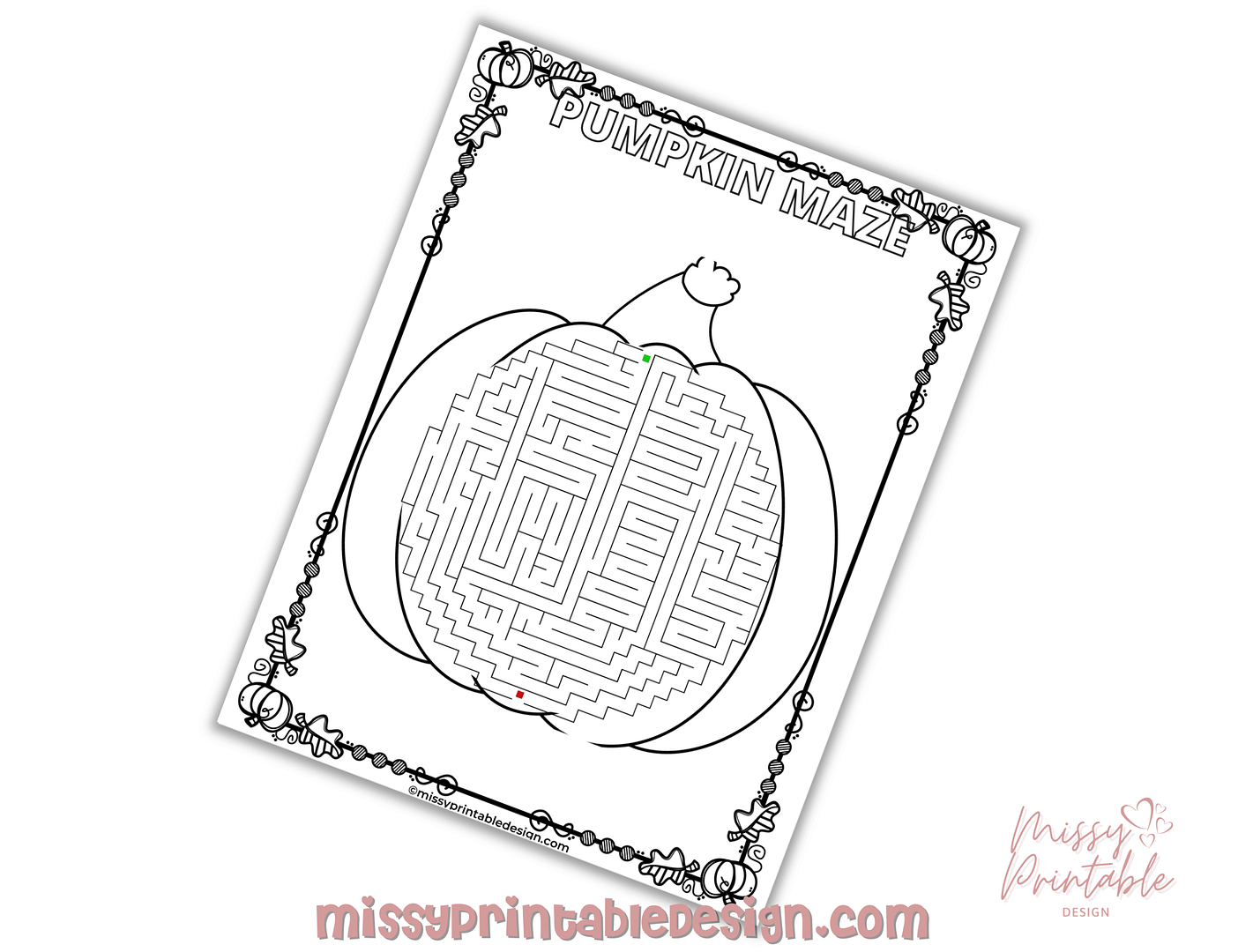 Free Printable Thanksgiving Activities - MissyPrintableDesign